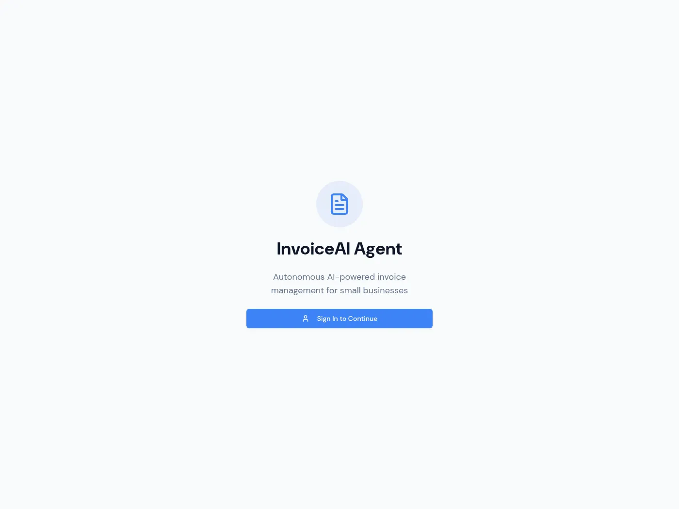 InvoiceAI Agent