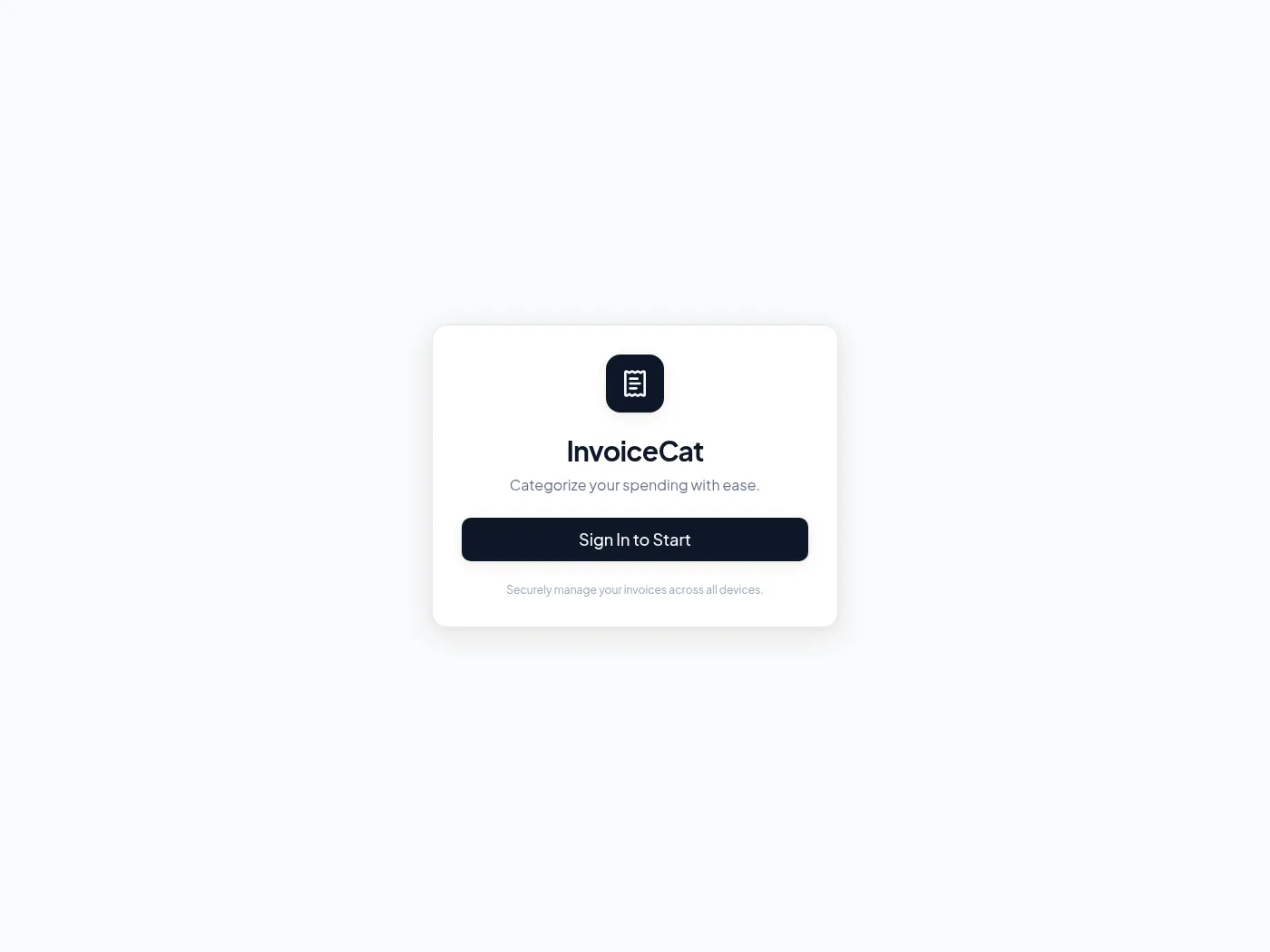 Invoice Categorizer