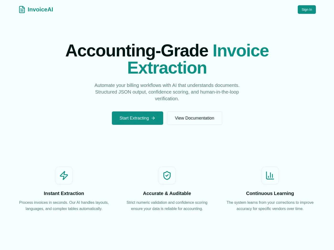 Invoice Extractor AI