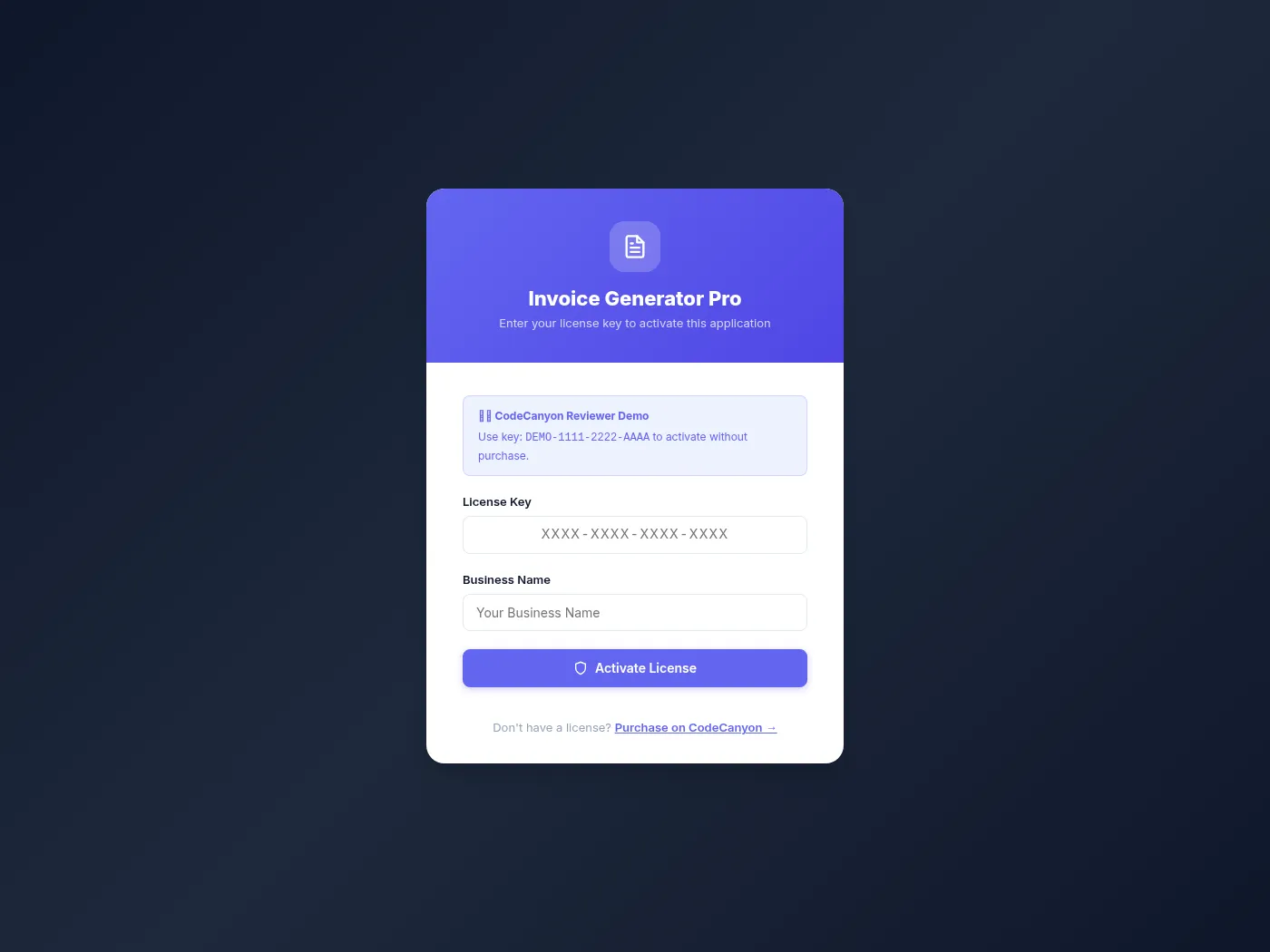 Invoice Generator Pro