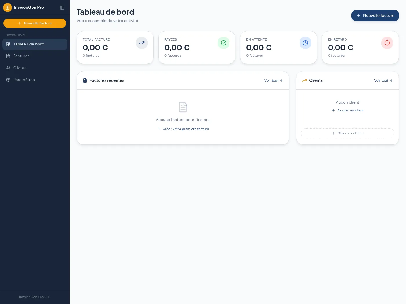 InvoiceGen Pro