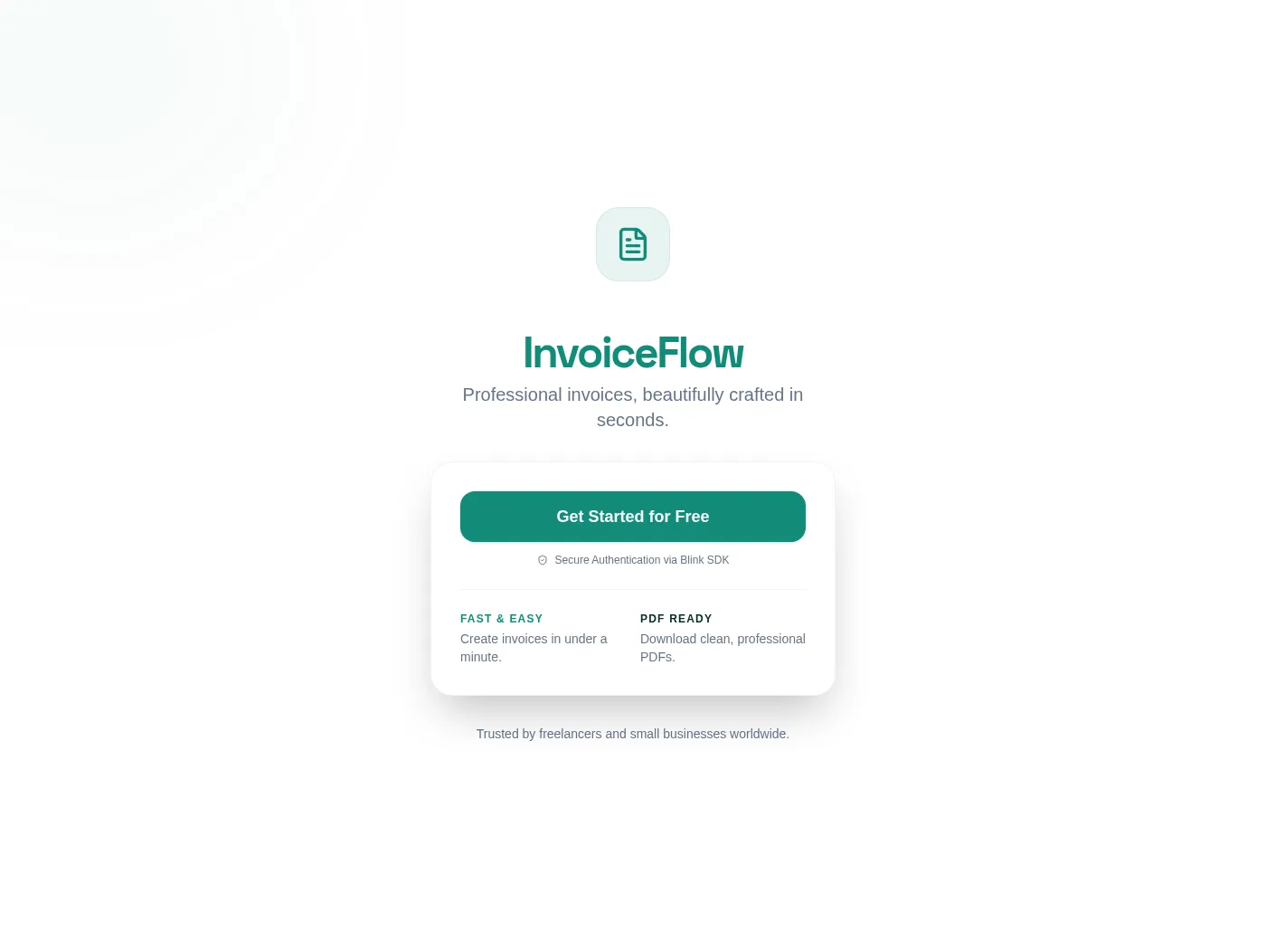 Invoice PDF Maker