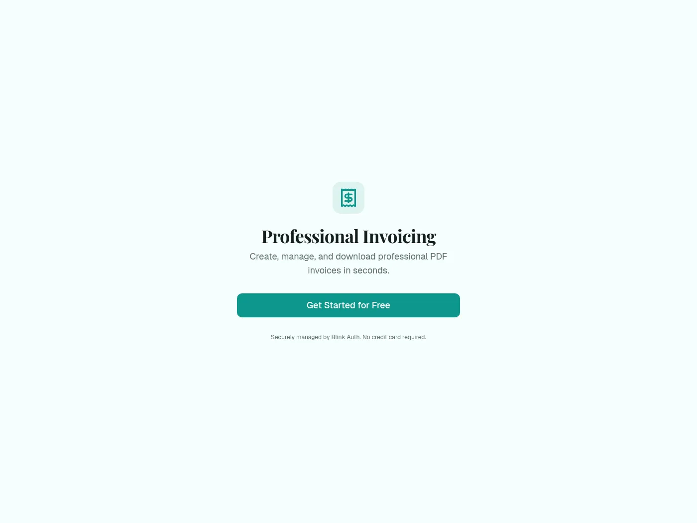 Invoice PDF Generator
