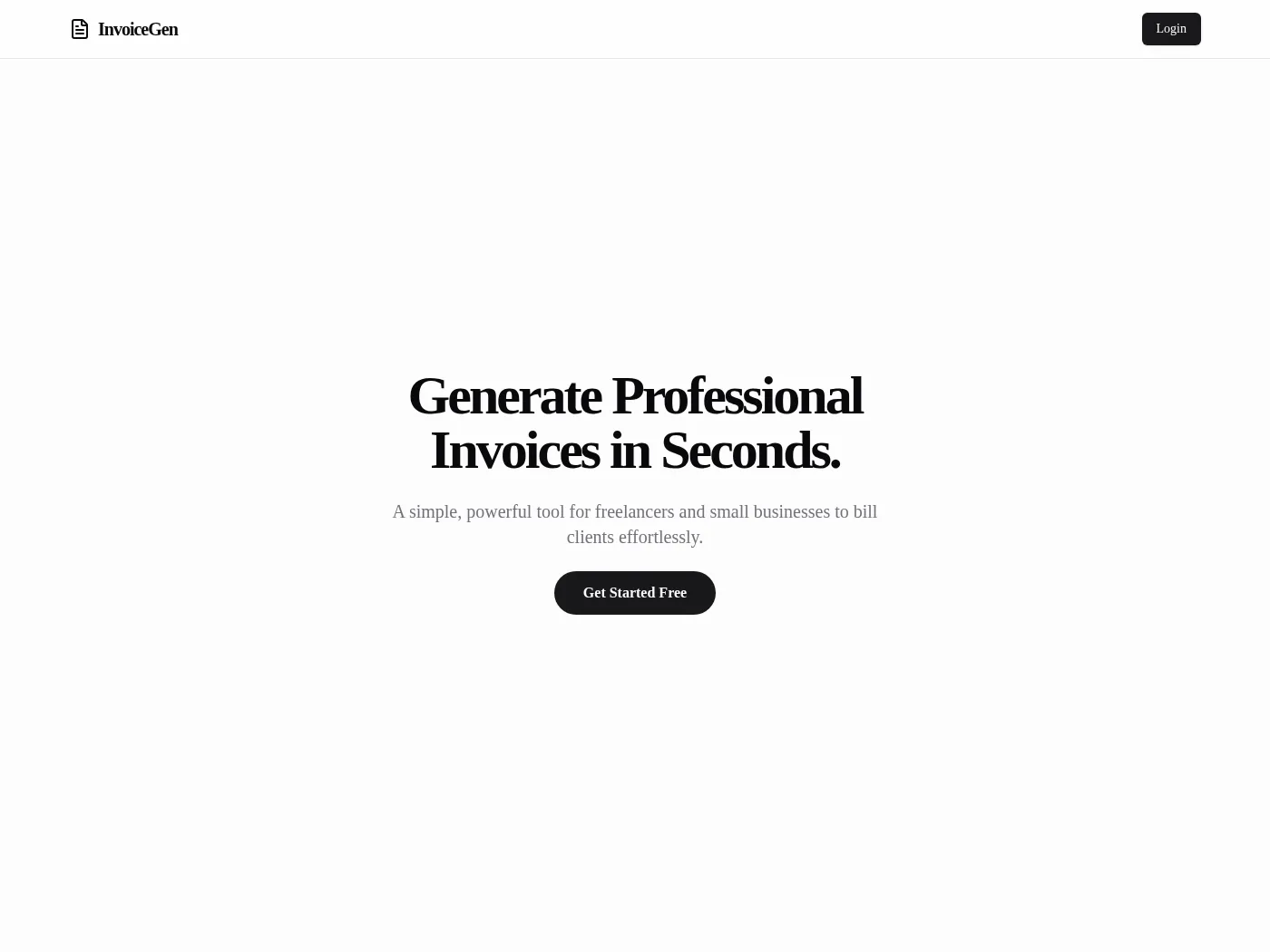 InvoiceGen