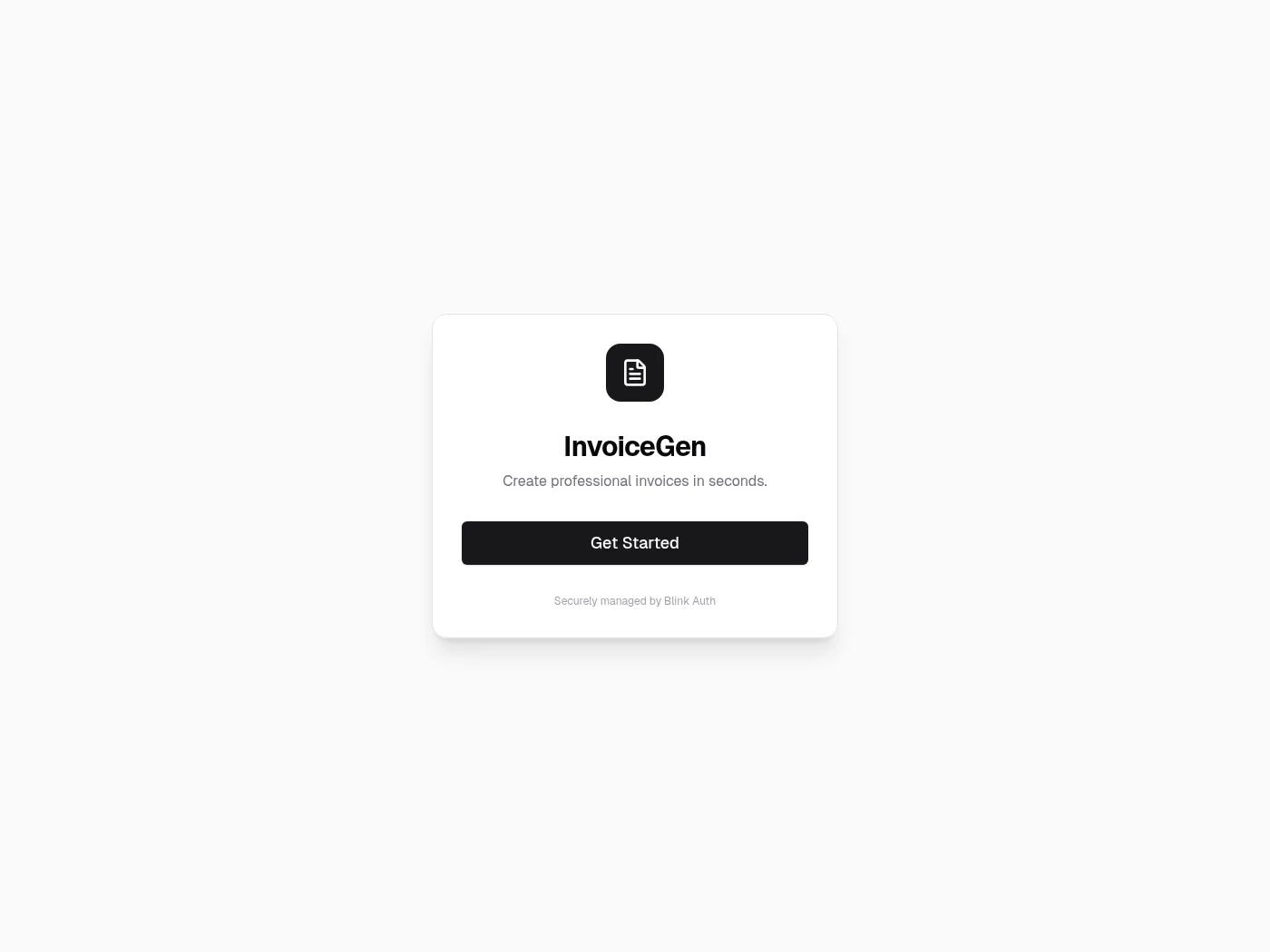 Invoice PDF Generator