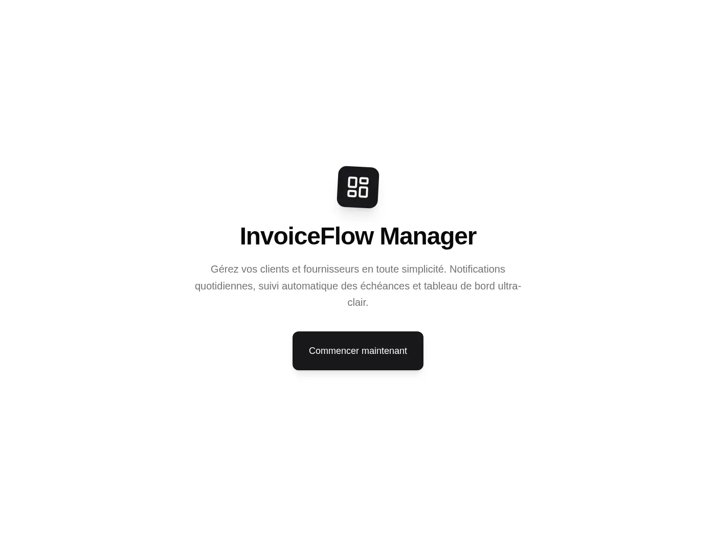 InvoiceFlow Manager