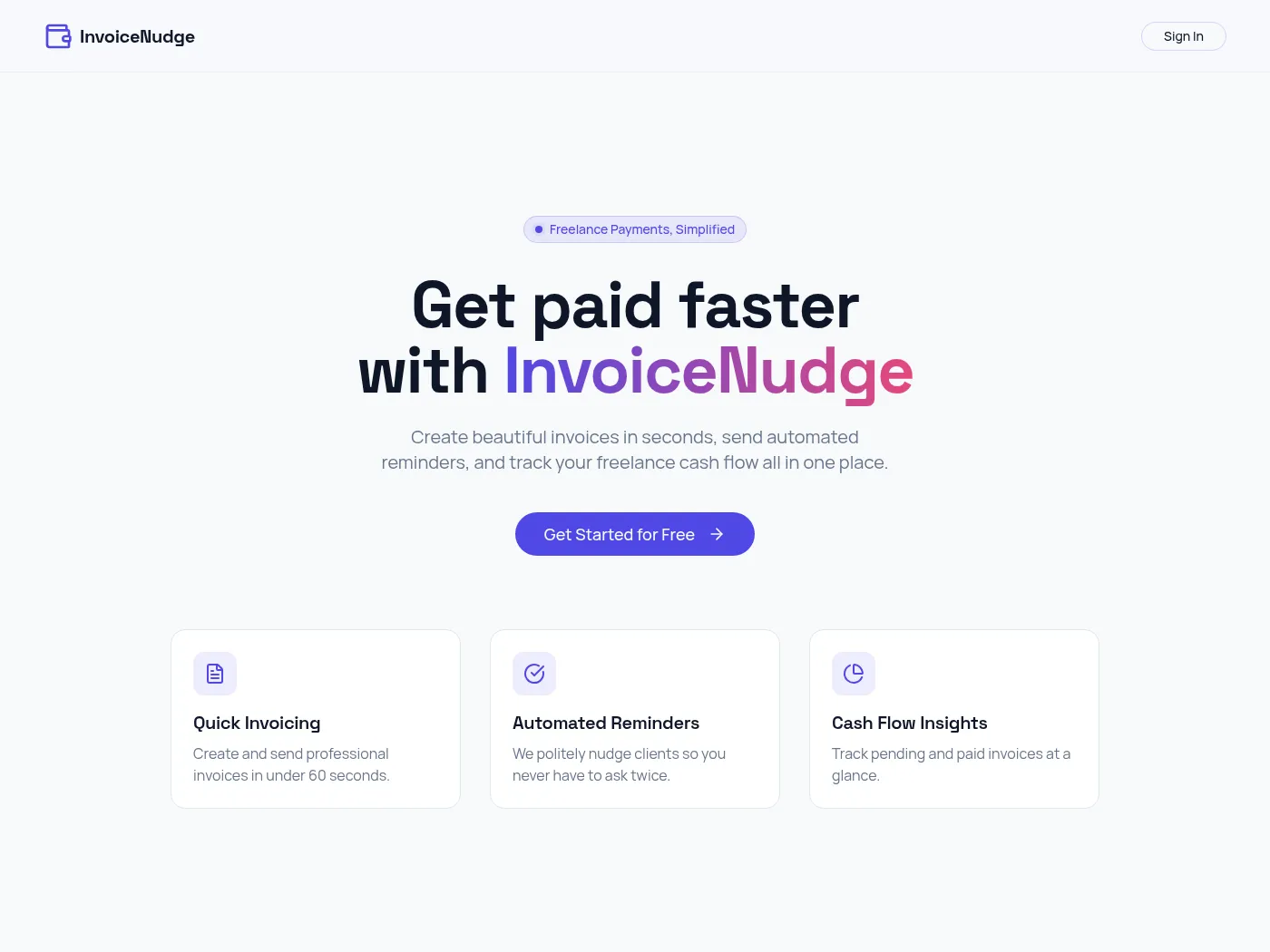 InvoiceNudge SaaS