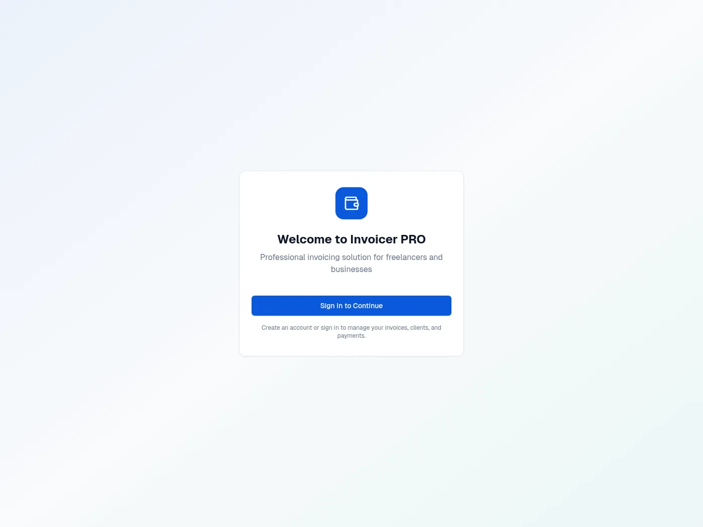Invoicer PRO