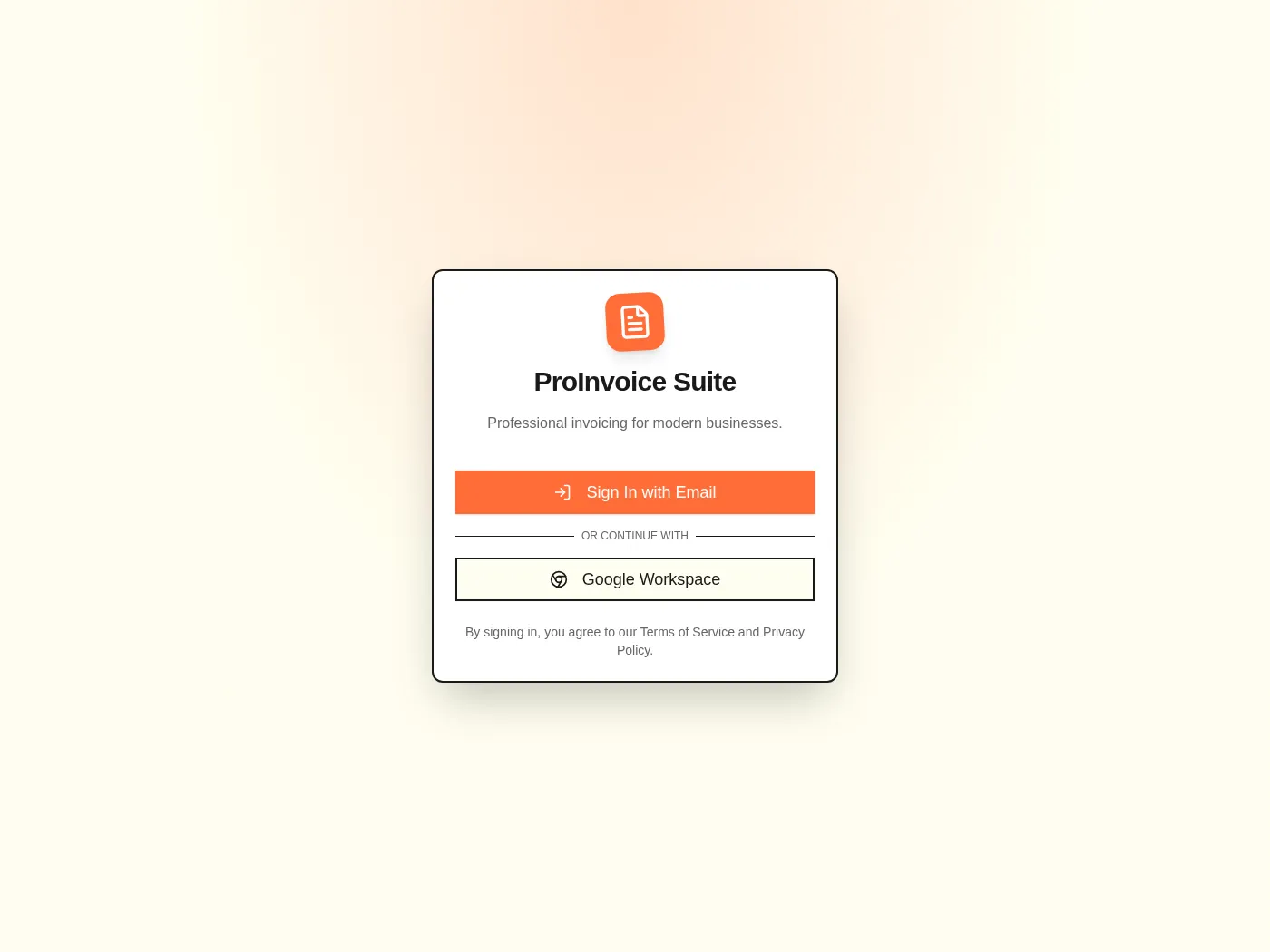 ProInvoice Suite