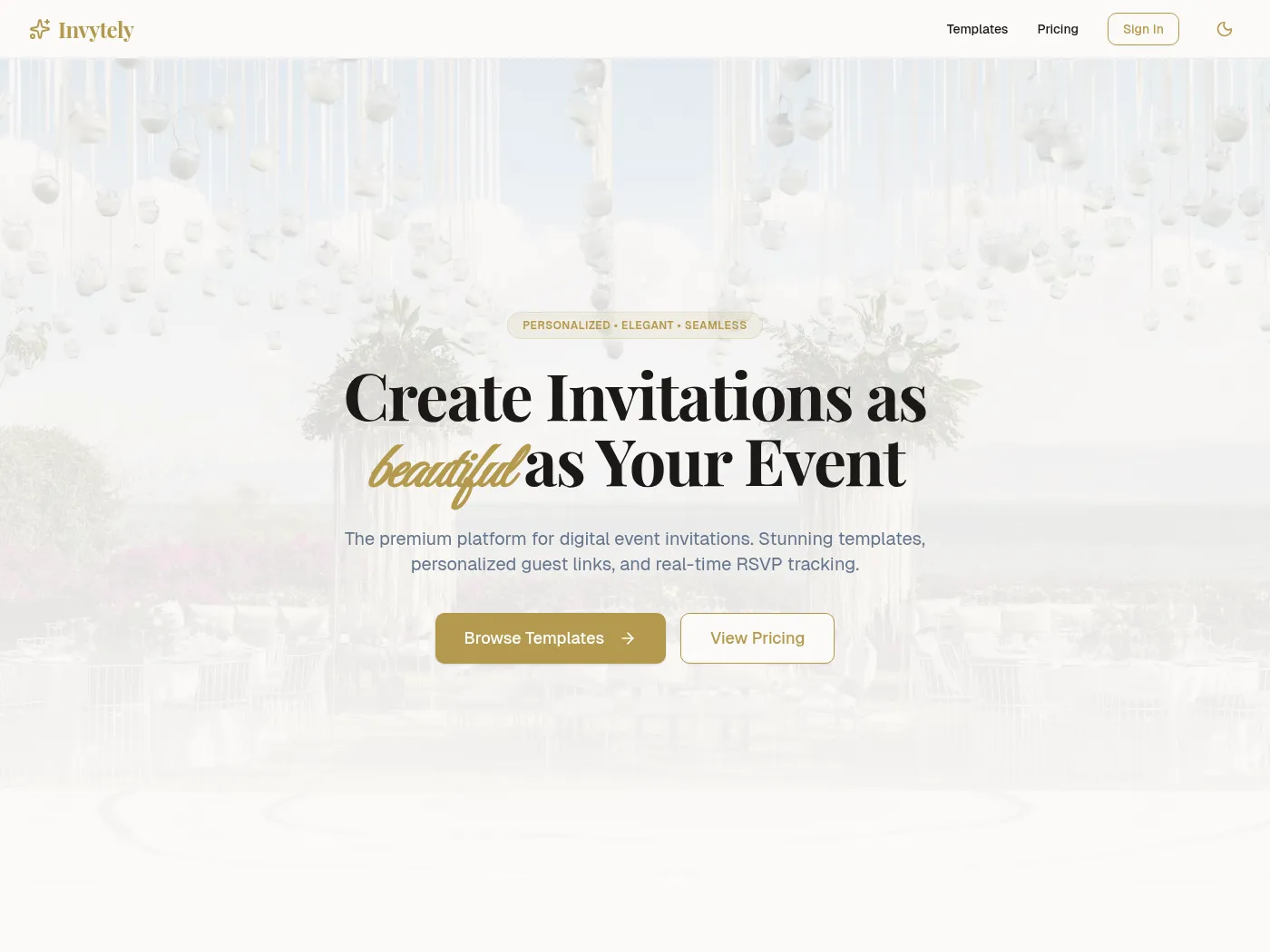 Invytely: Premium Digital Invites