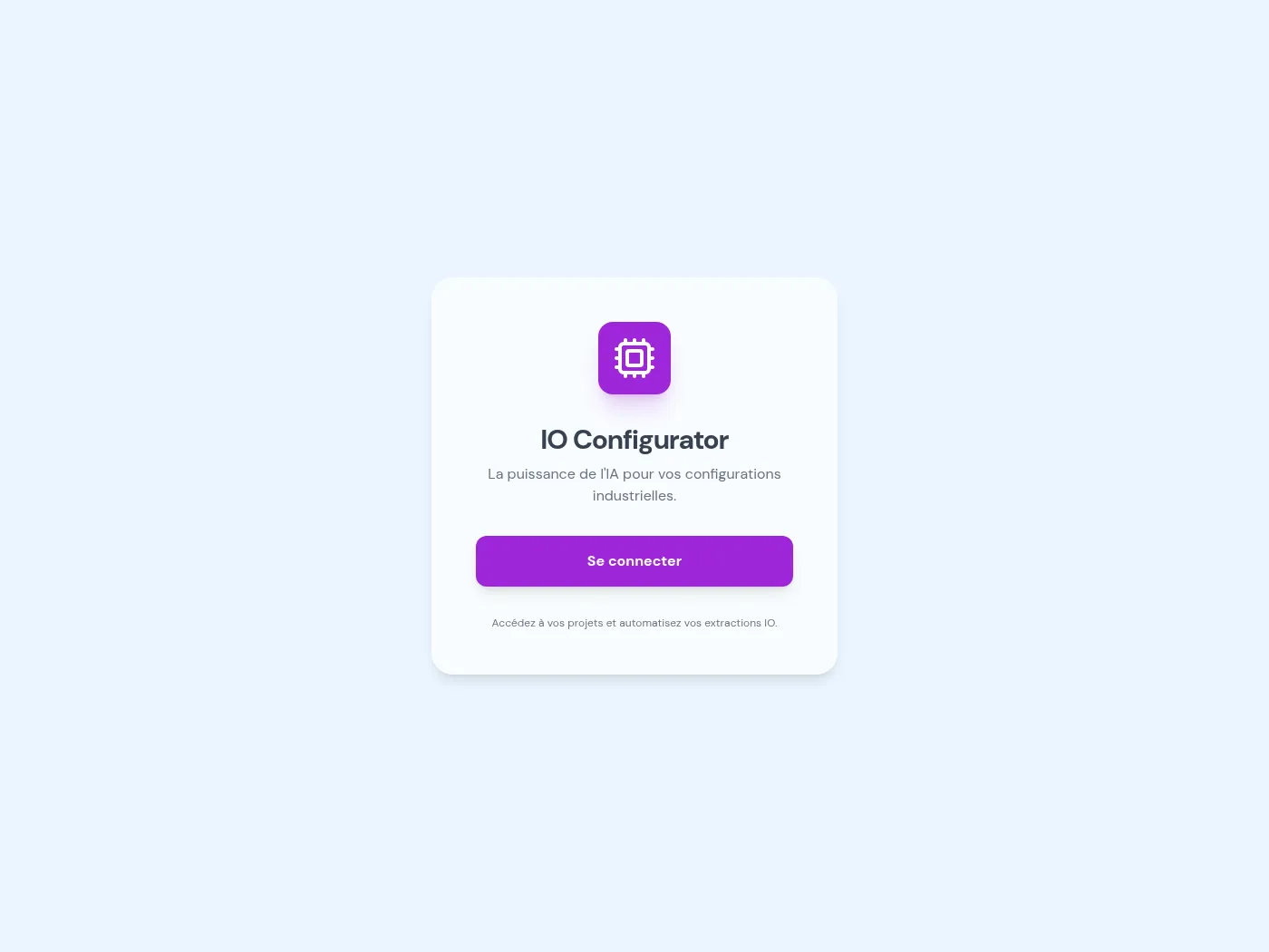 Automate IO Configurator