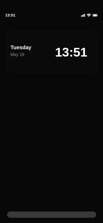 iOS Home Screen Sim
