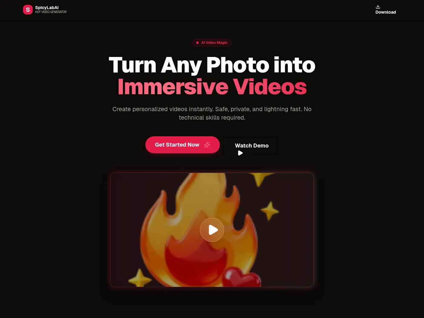 iOSGen Video Landing