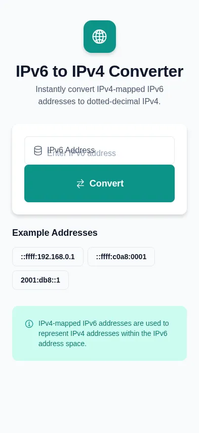 IP Address Converter
