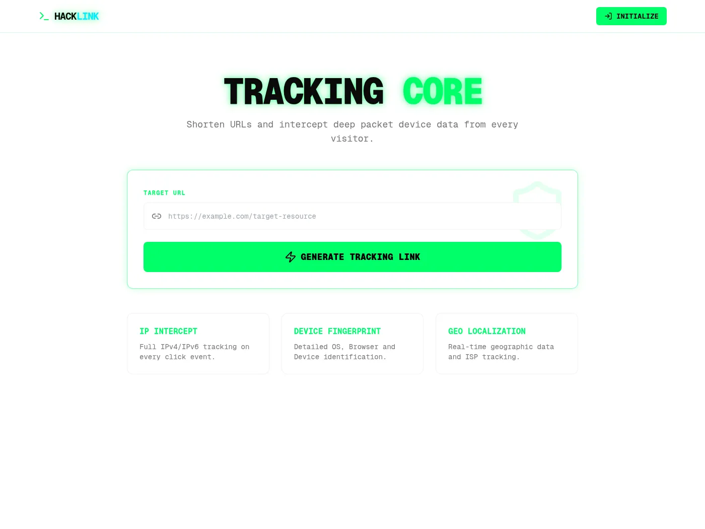 HackLink Tracker
