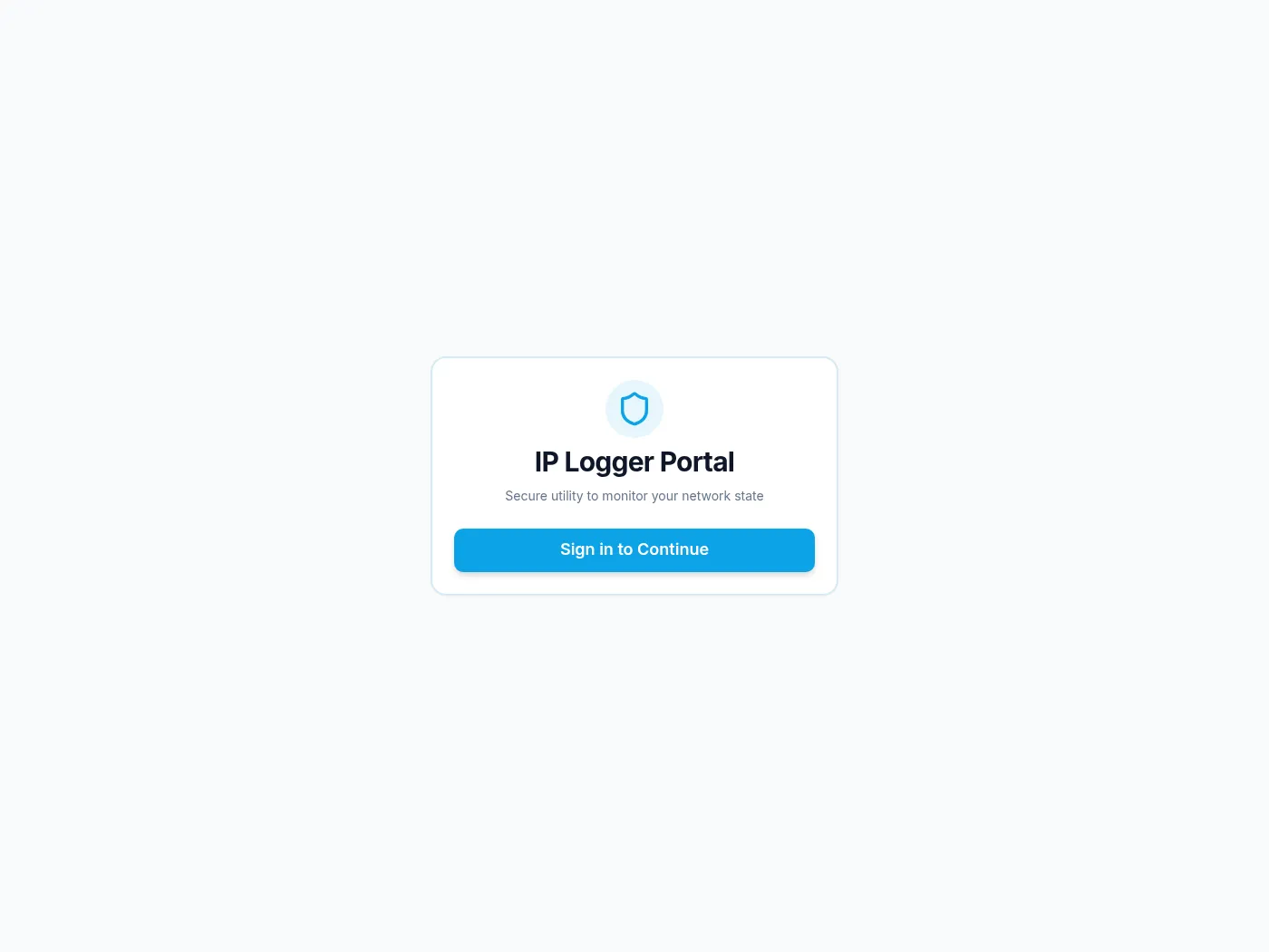 IP Logger Web Portal