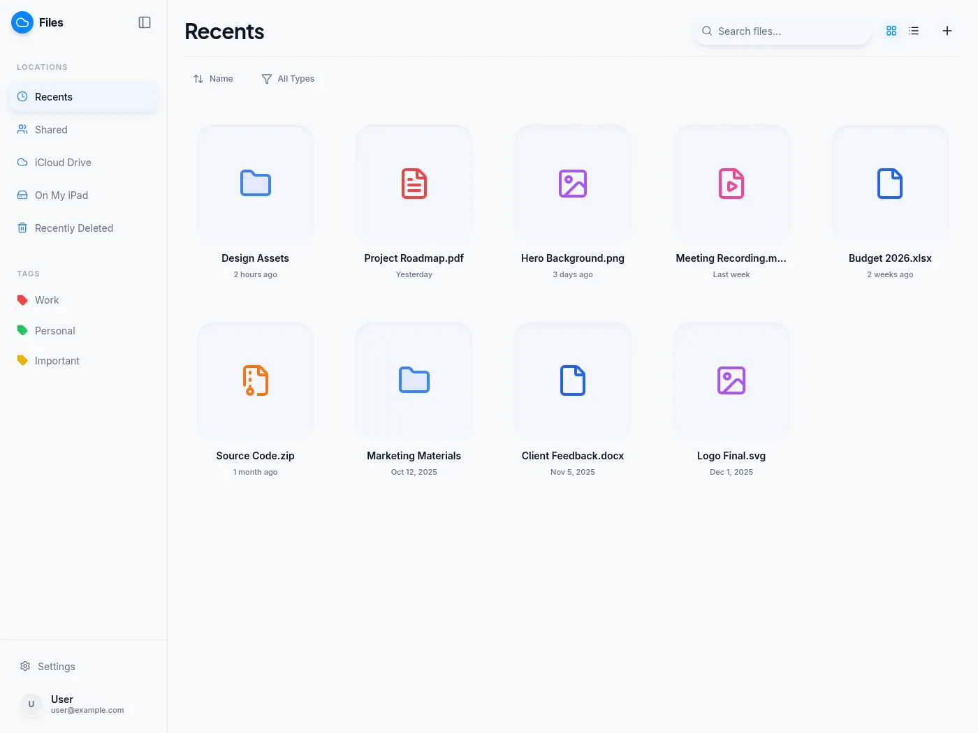 iPad File Viewer