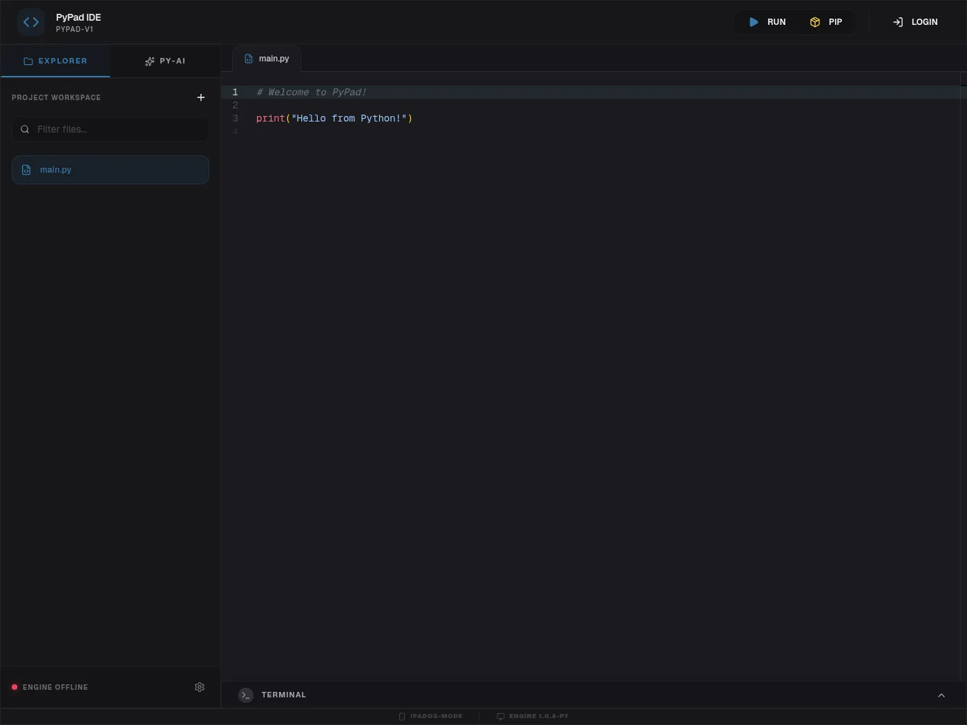 iPad Python Compiler