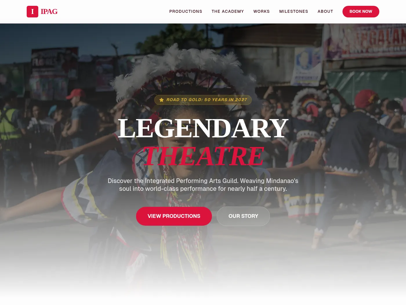 Ipagarts Portfolio Site