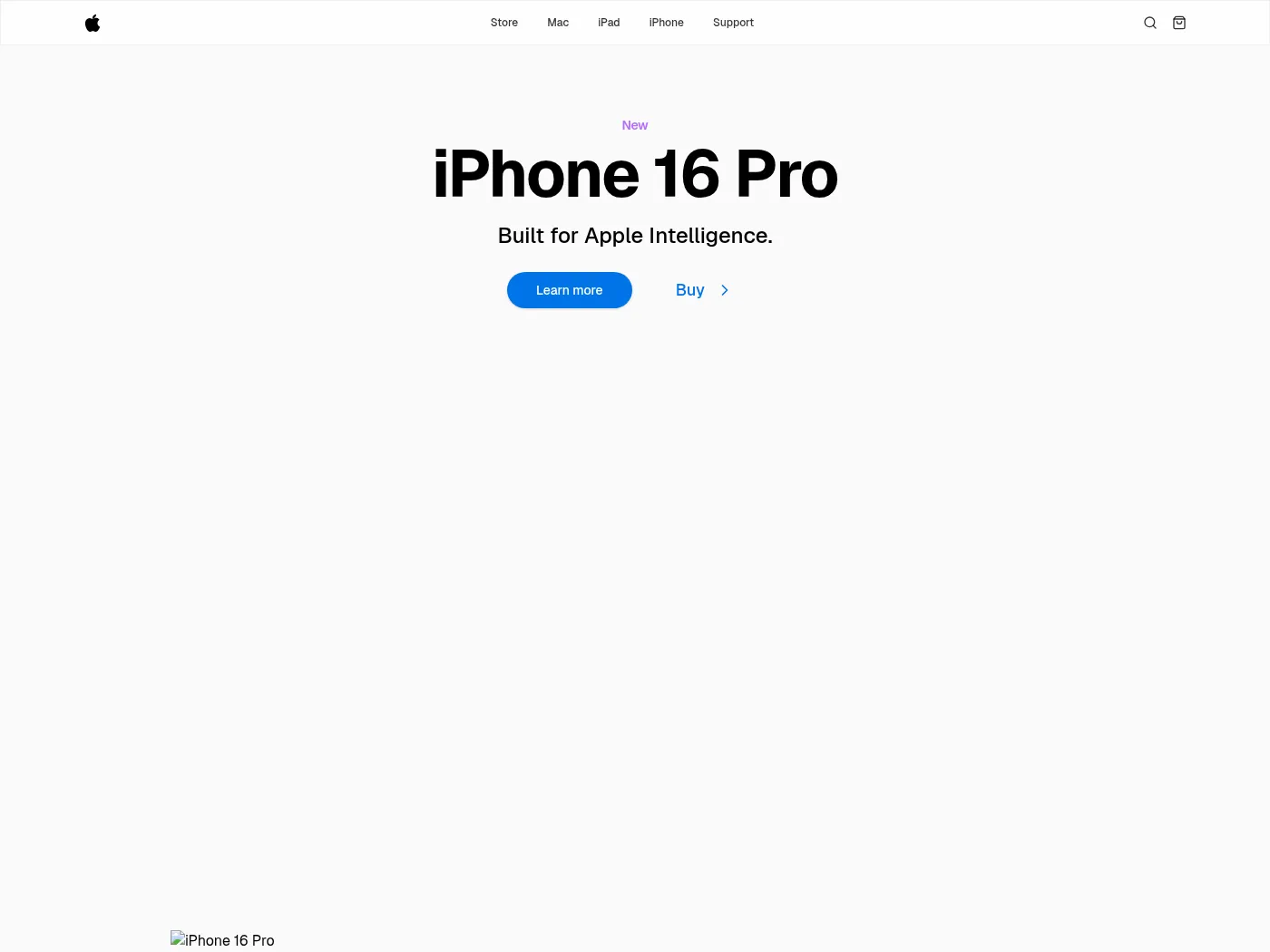 iPhone Sales Website