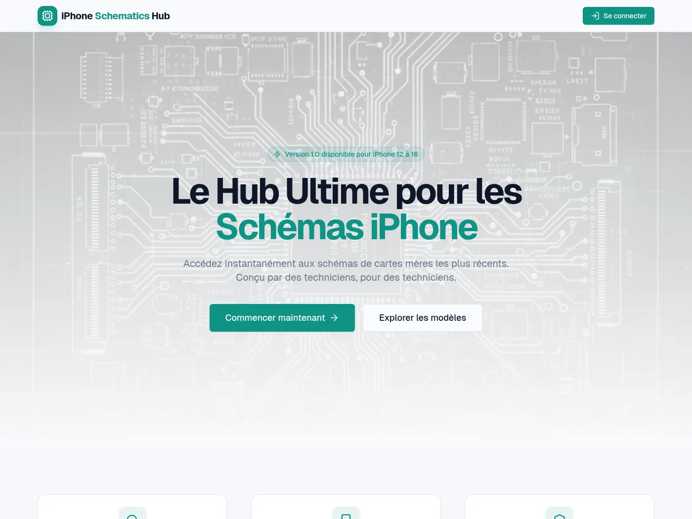 iPhone Motherboard Hub