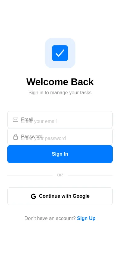 iPhone Task Tracker