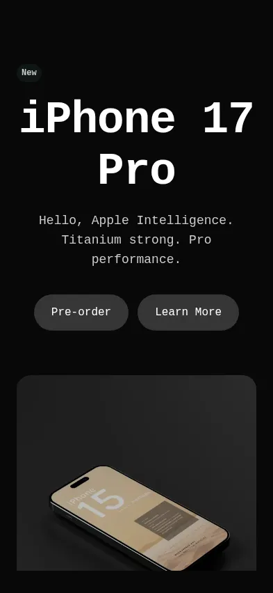 iPhone 17 Showcase