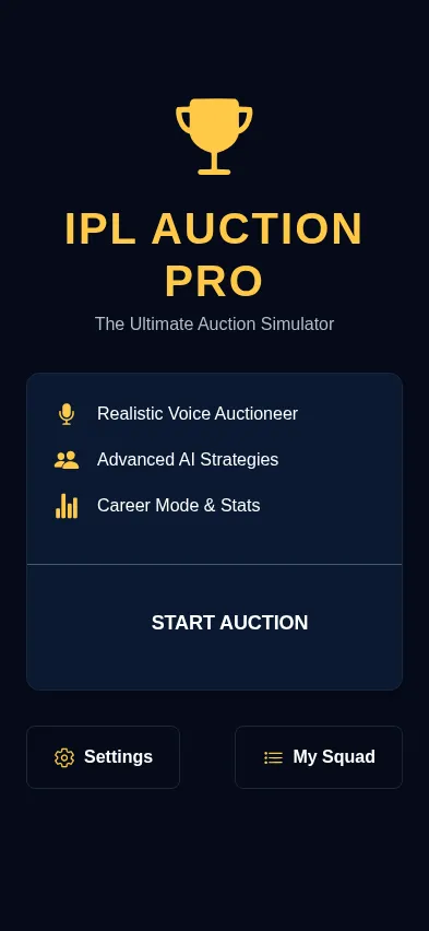 IPL Auction Pro