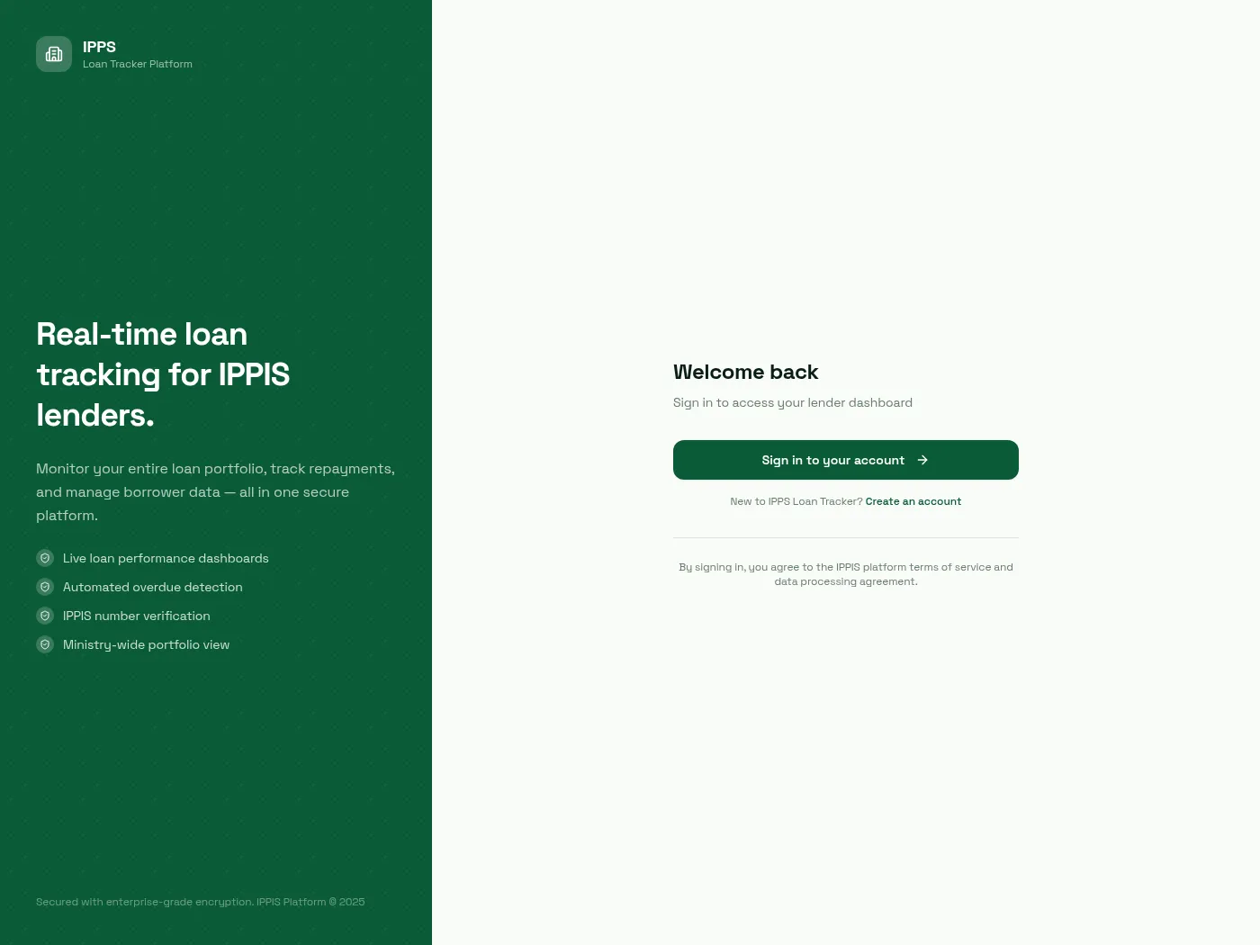 IPPS Loan Tracker