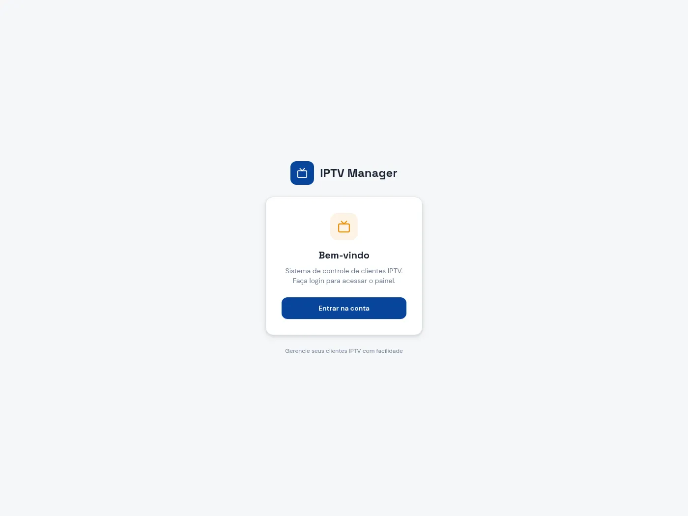 IPTV Client Manager