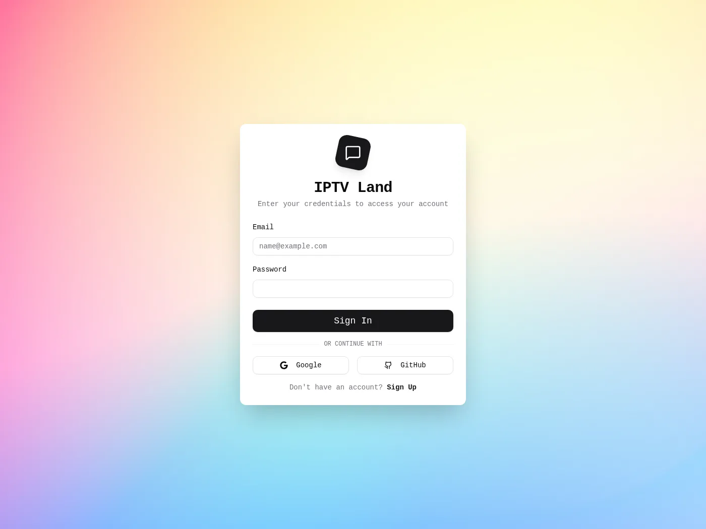 IPTV Land Messenger