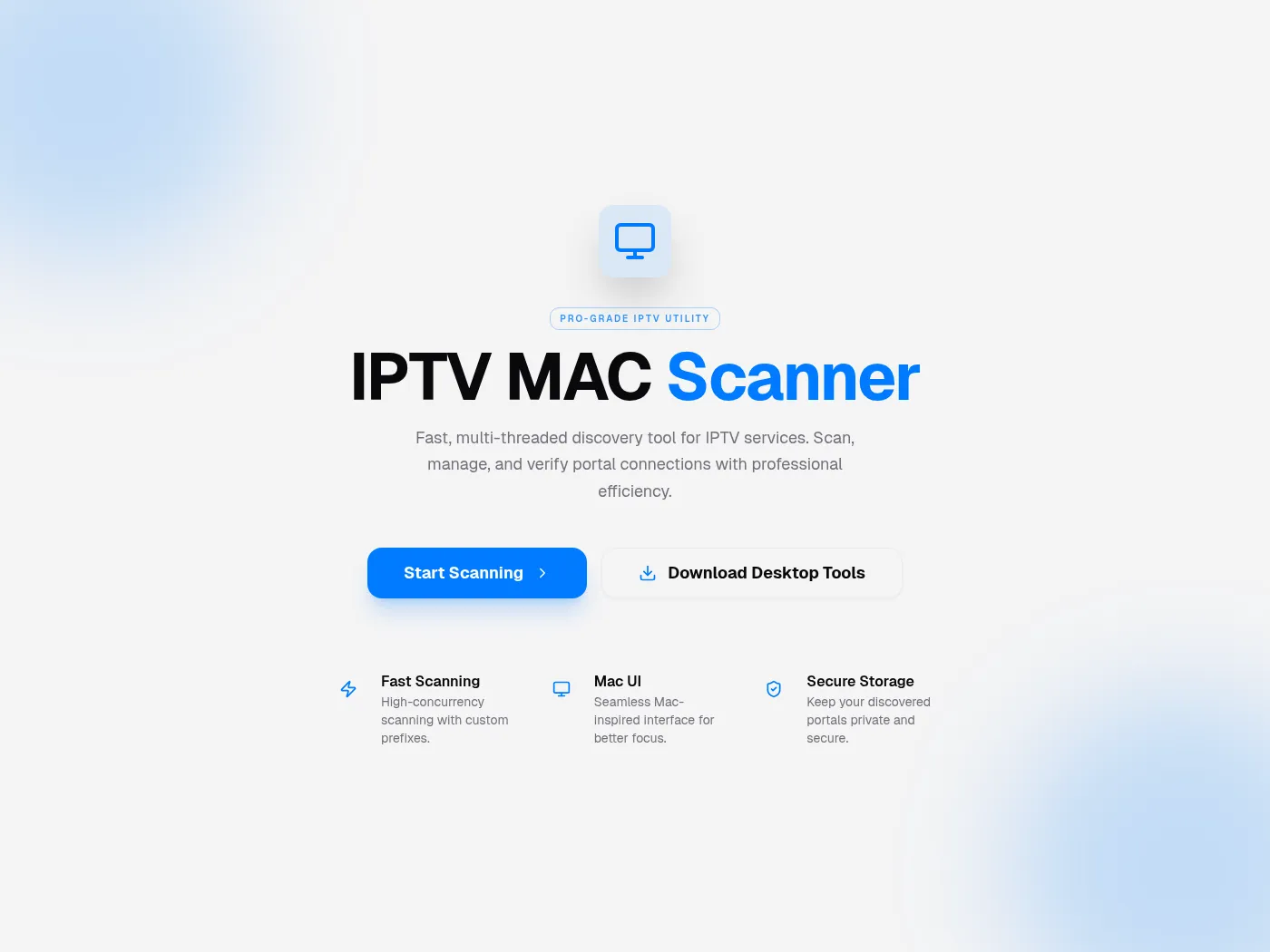 IPTV Mac Scanner