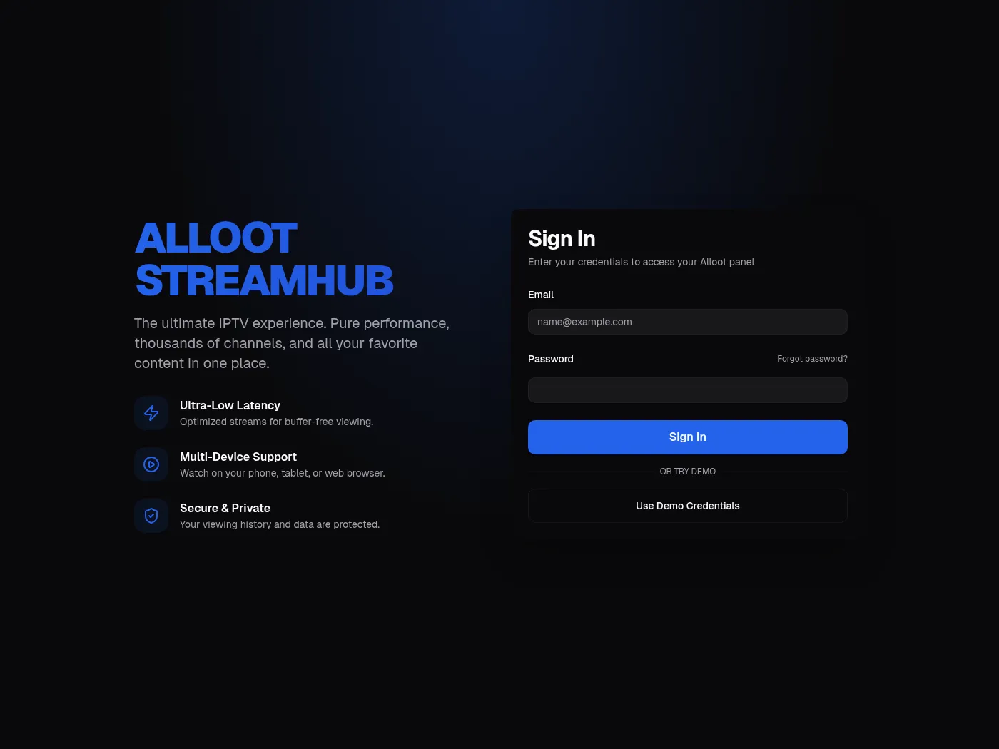 IPTV StreamHub