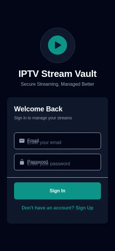 IPTV Stream Vault