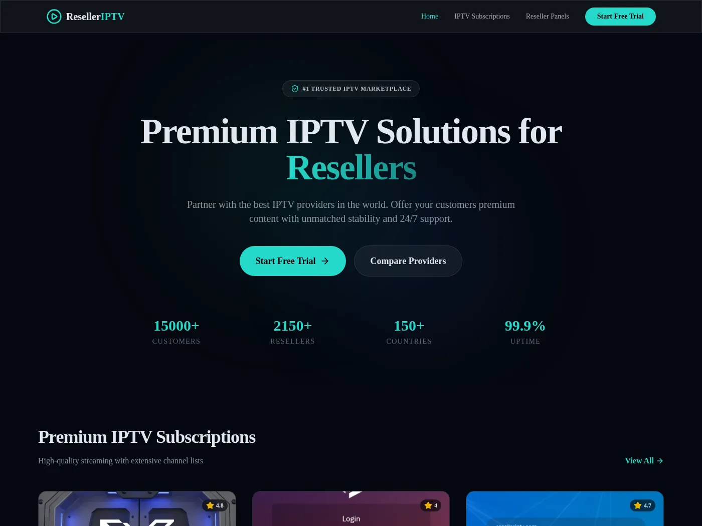 IPTV Reseller Platform