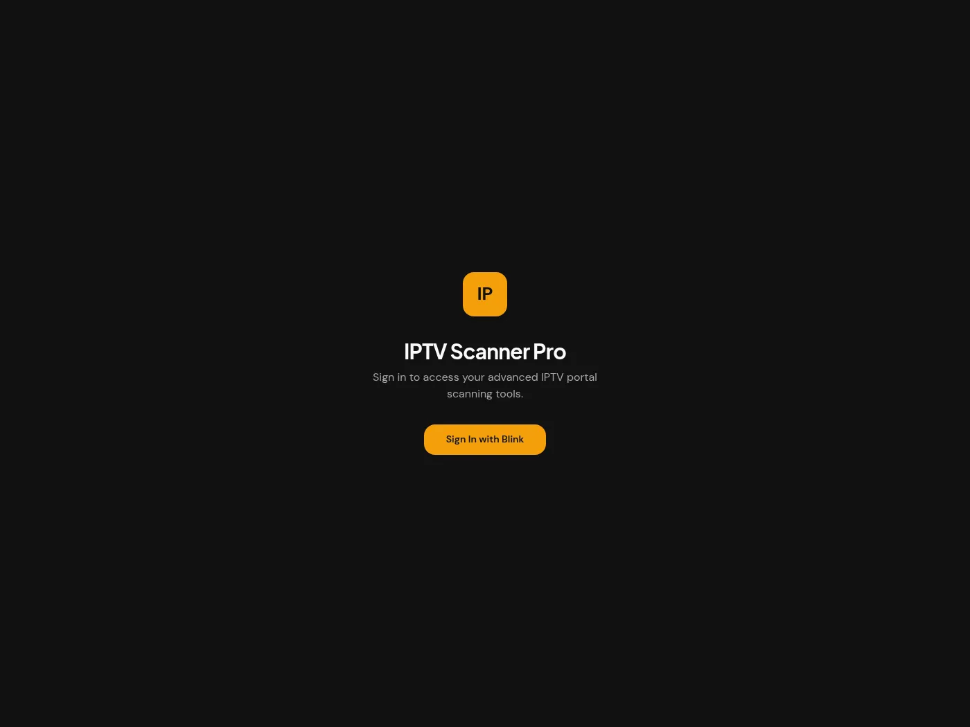 IPTV Portal Scanner Pro