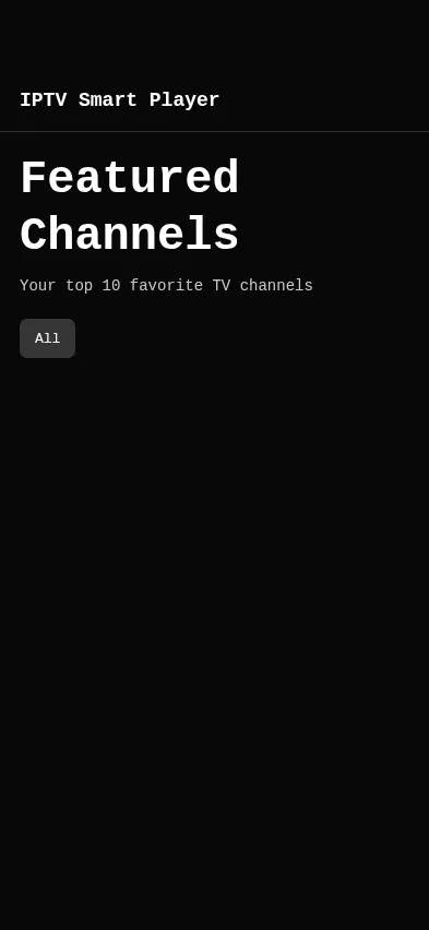 IPTV Smart Player