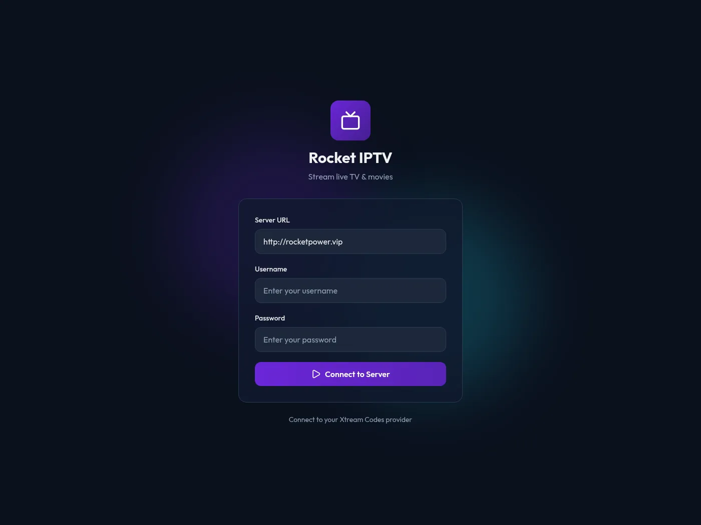 Rocket IPTV Player