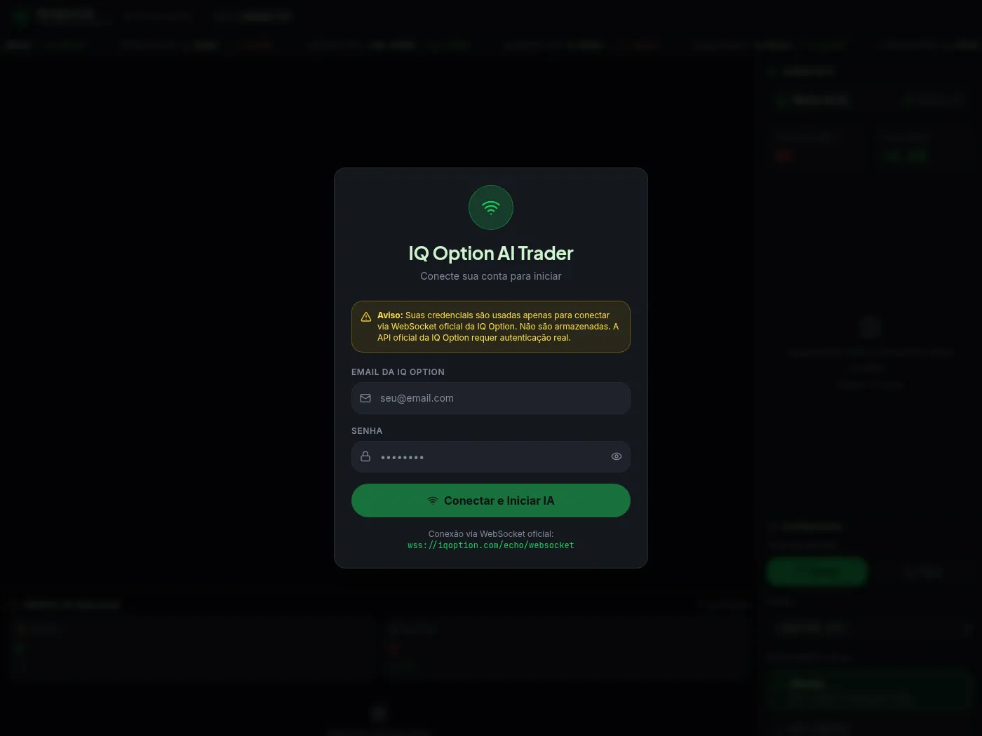 IQ Option AI Trading