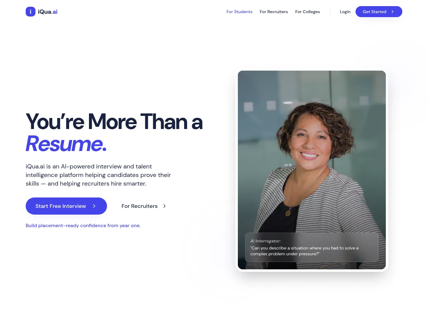iQua.ai Premium SaaS Site