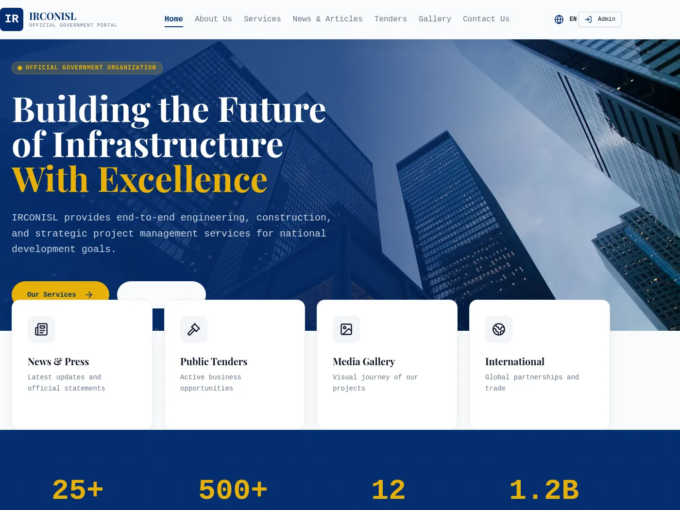 IRCONISL Official Portal