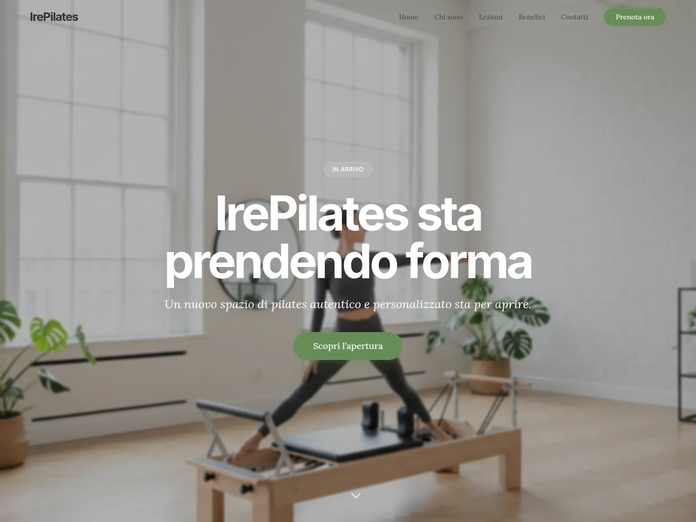 IrePilates Studio Site