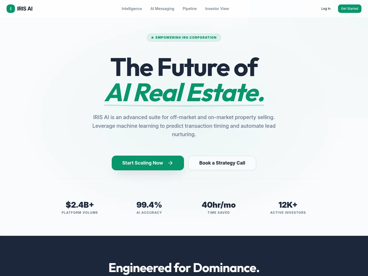 IRIS AI Real Estate Suite