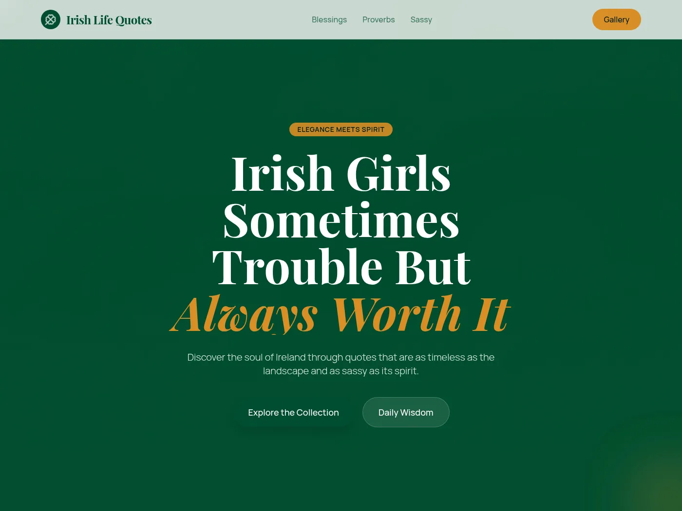 Irish Life Quotes Gallery
