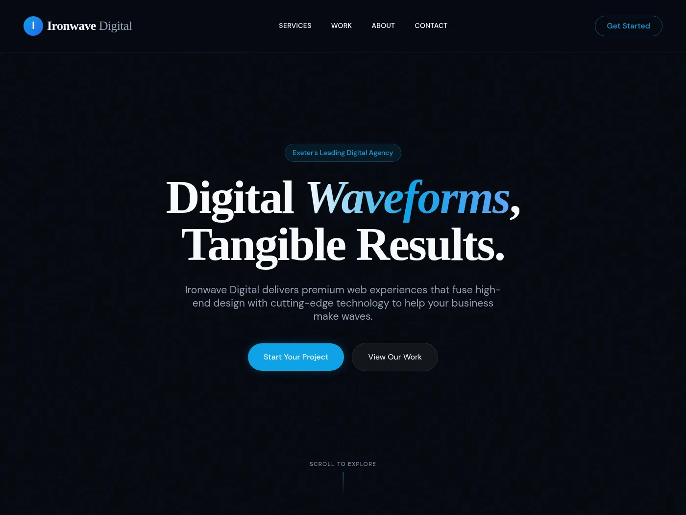 Ironwave Web Experience