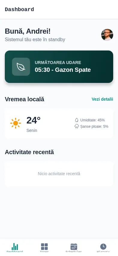 GazonIrriga Control