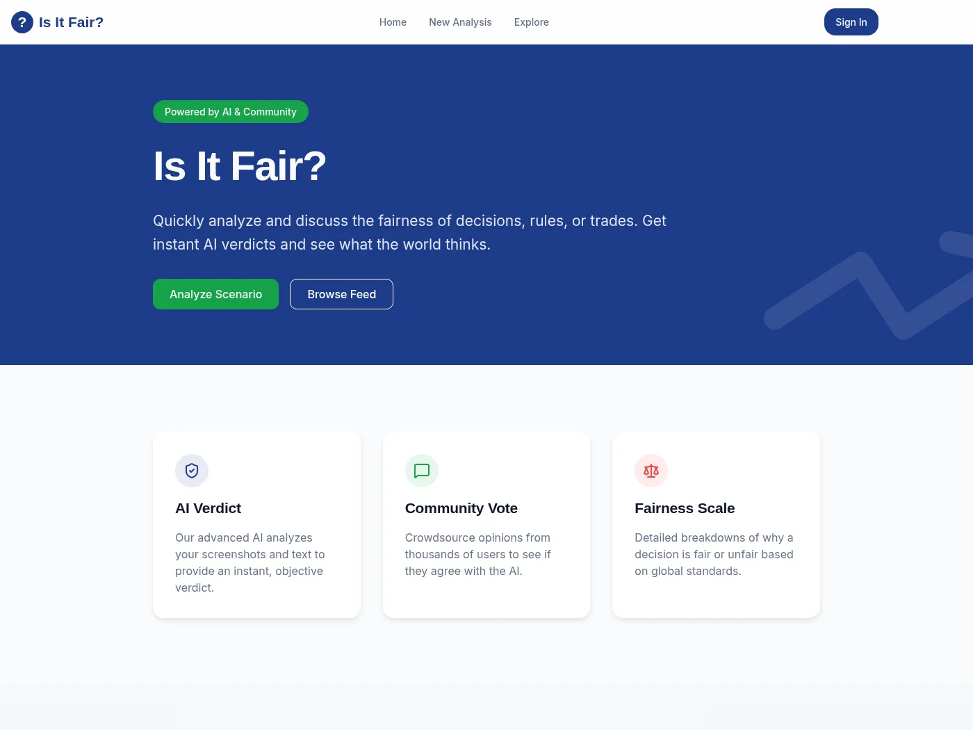Is It Fair?