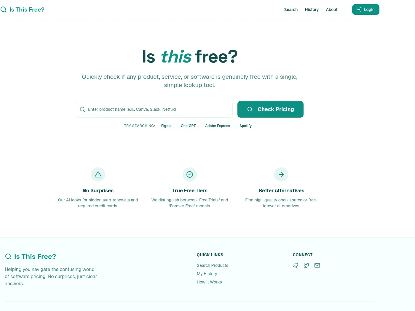 Is This Free?