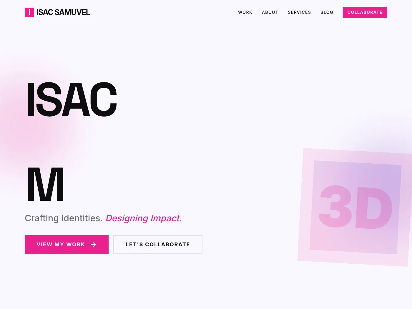 Isac Samuvel Portfolio