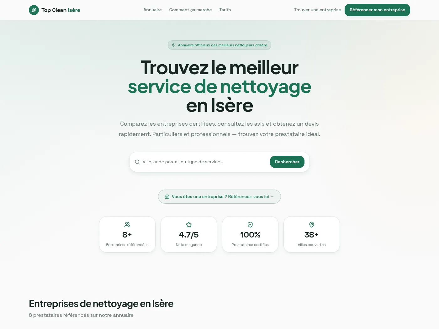 Top Clean Isère